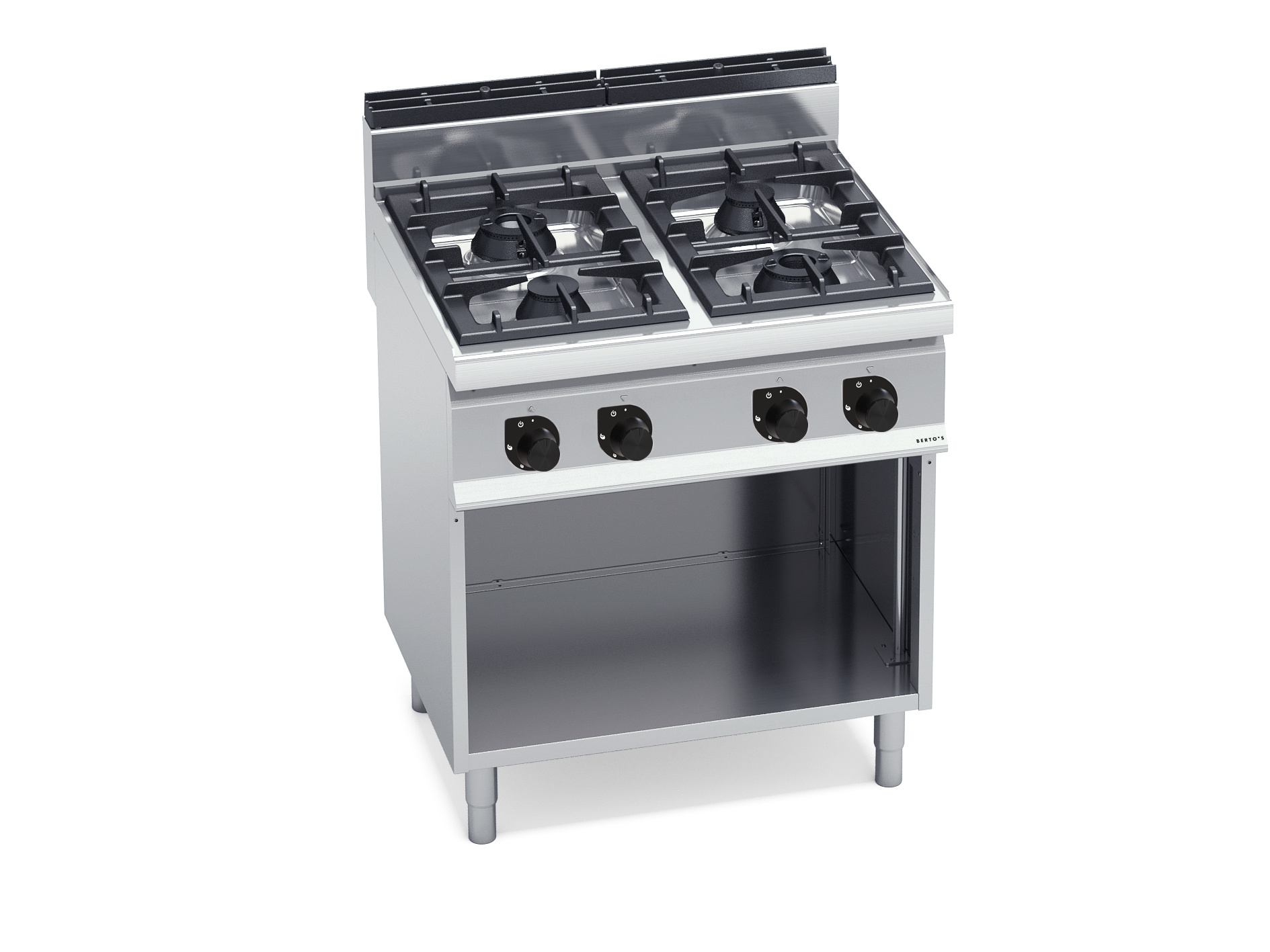 BERTOS COCINA G7F4M A GAS CON MUEBLE