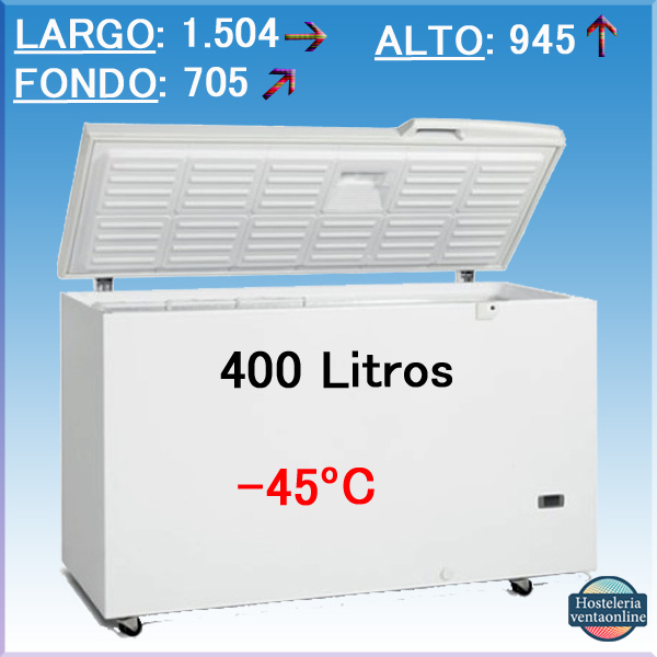 CONGELADOR -45ºC LABORATORIO SE40-45