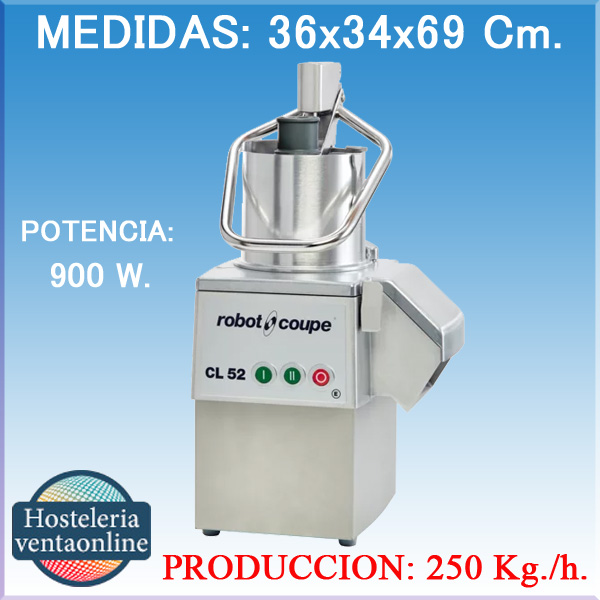 Cortahortalizas Robot Coupe CL 52-2V