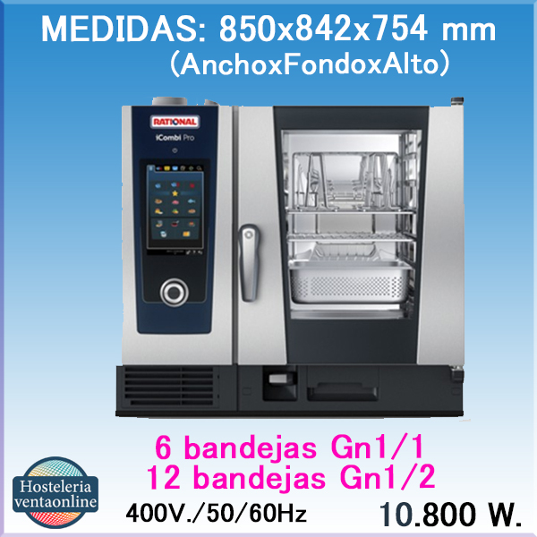 HORNO ELECTRICO RATIONAL iCombi Pro 6-1/1