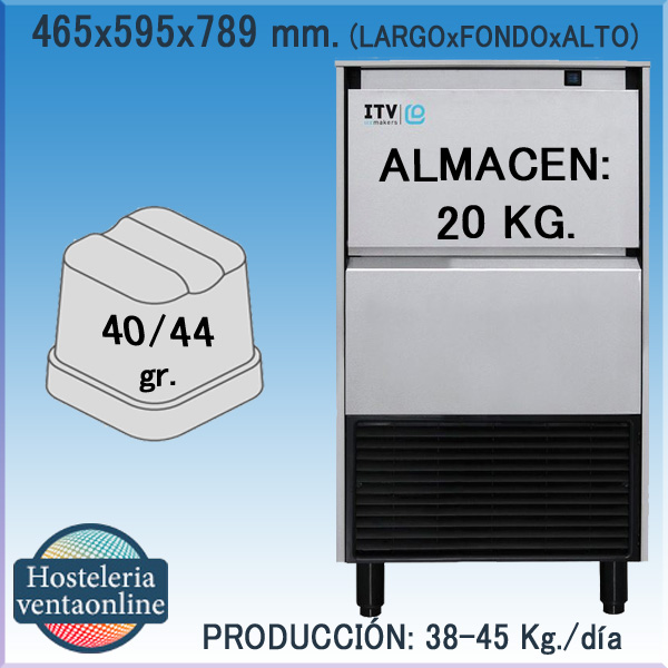 Maquina hielo ITV DELTA MAX NG35